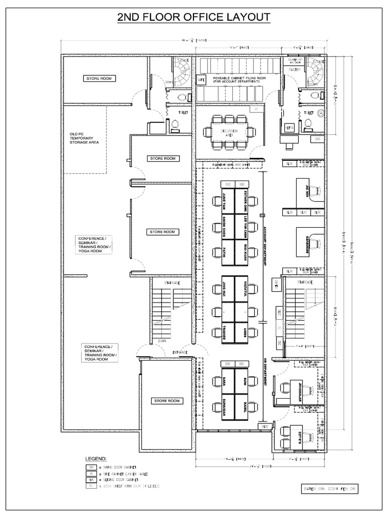 Geohan 2nd Floor Layout (2024!02!27) | PDF
