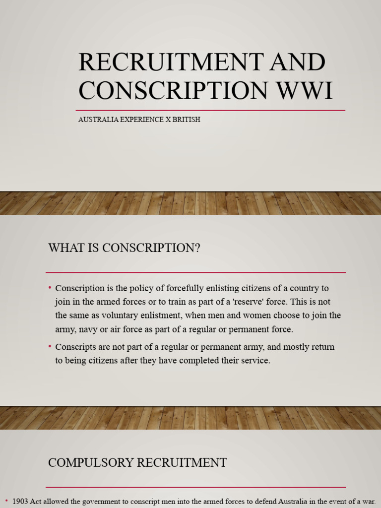 Australia's WWI Conscription Debate | PDF | Conscription | Australia