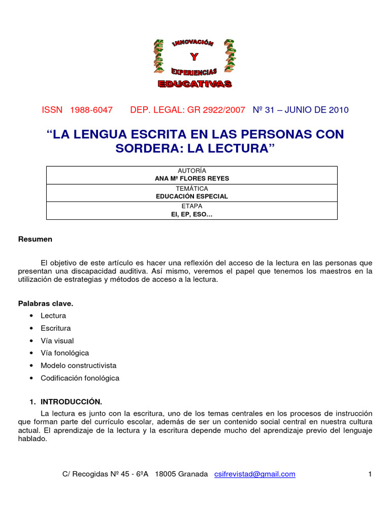 Ana Maria Flores 1 | PDF | Fonología | Léxico