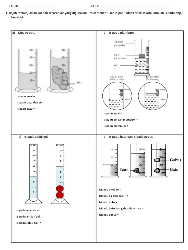 KAEDAH SESARAN AIR Kelas Galus | PDF