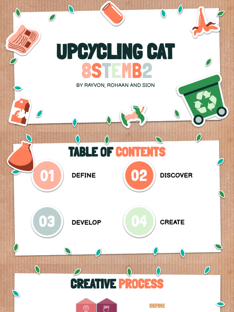 Upcycling CAT - 8STEMB2 | PDF | Recycling | Waste
