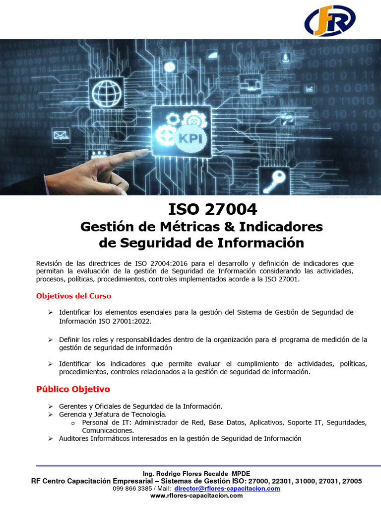 2024_ ISO 27004 Métricas & Indicadores Seguridad Informacion ...