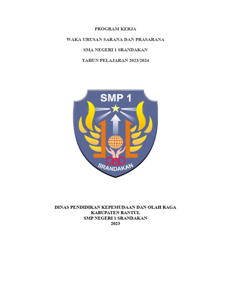 Program Sarpras SMP 2023/2024 | PDF
