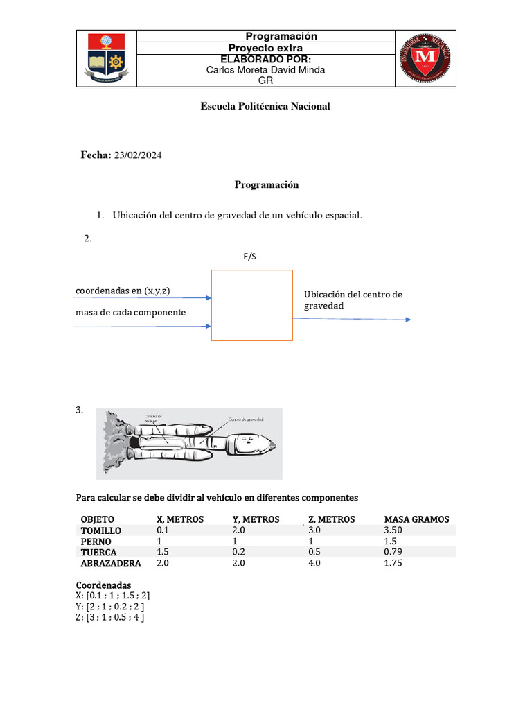 proyecto de programacion | PDF
