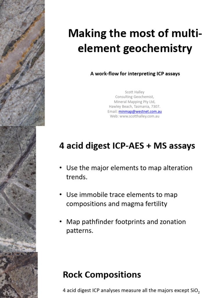 Making The Most of Multielement Geochemistry - Halley CODES - 2019 M.Sc ...