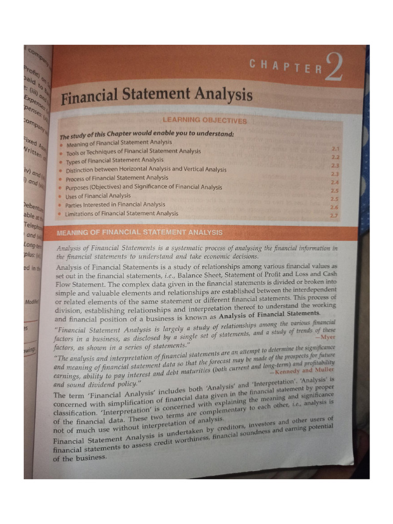 Ch-12 Financial Statement Analysis | PDF
