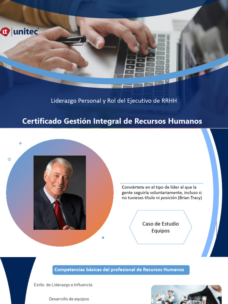 Presentacion Semana 2 Liderazgo y Rol Del Ejecutivo de RH Mayo 2024 | PDF | Gestión de recursos ...