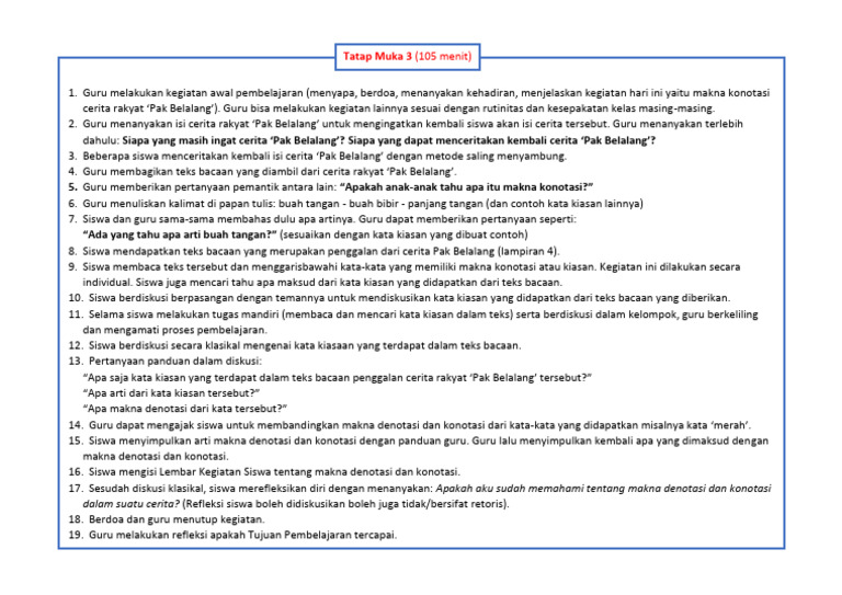 3. Detail Pertemuan_Makna Konotasi | PDF