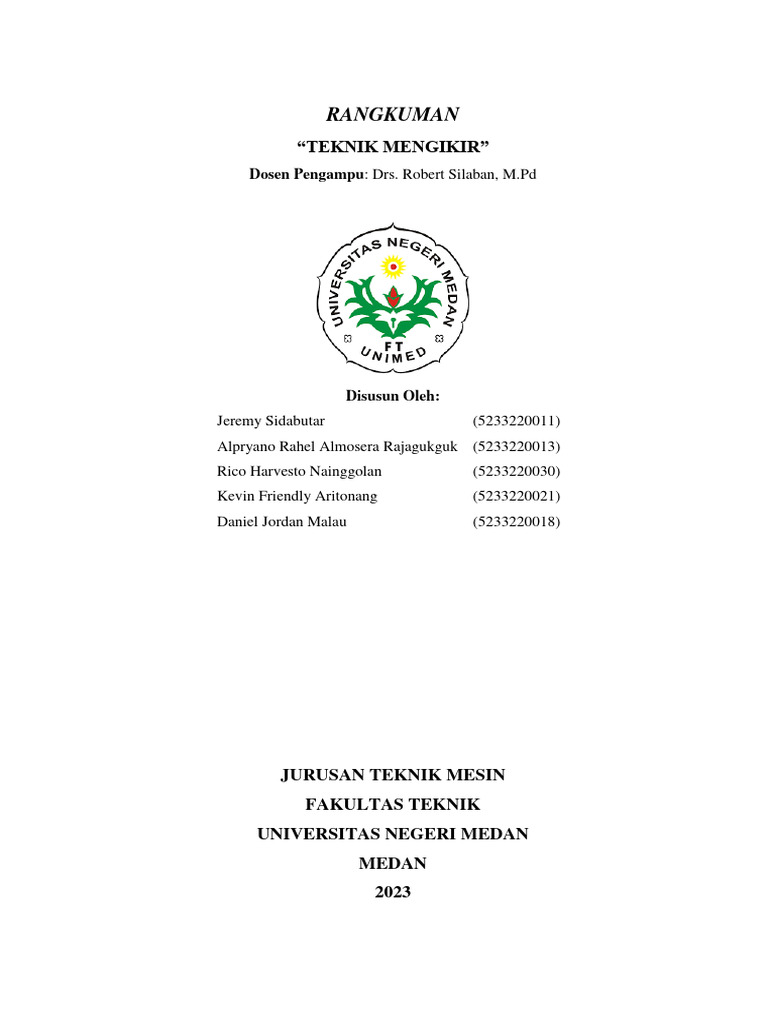 Rangkuman Teknik Mengikir | PDF