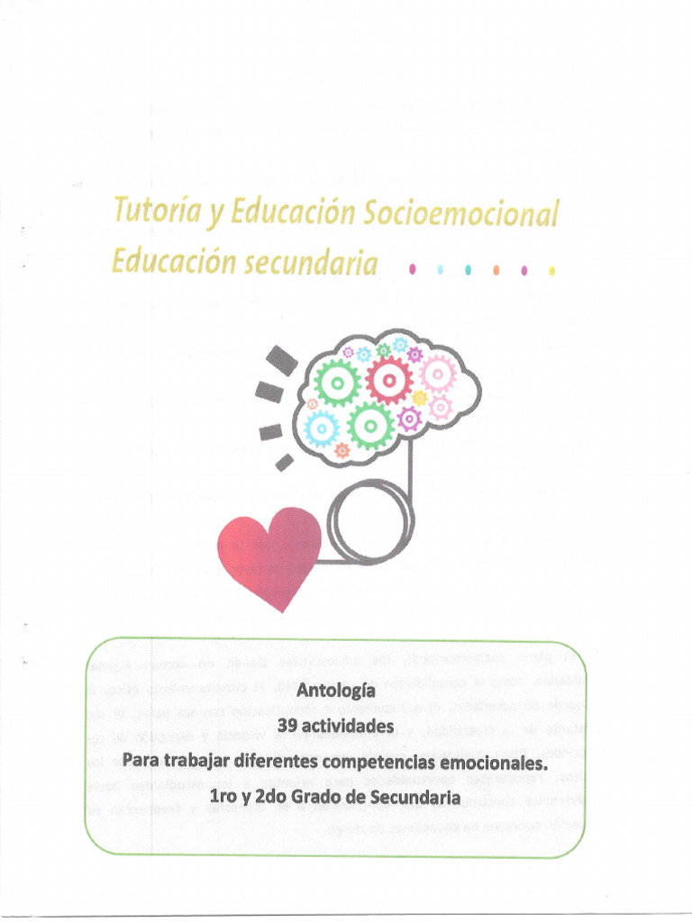 Antología 39 Actividades 1ro y 2do Grado de Secundaria | PDF