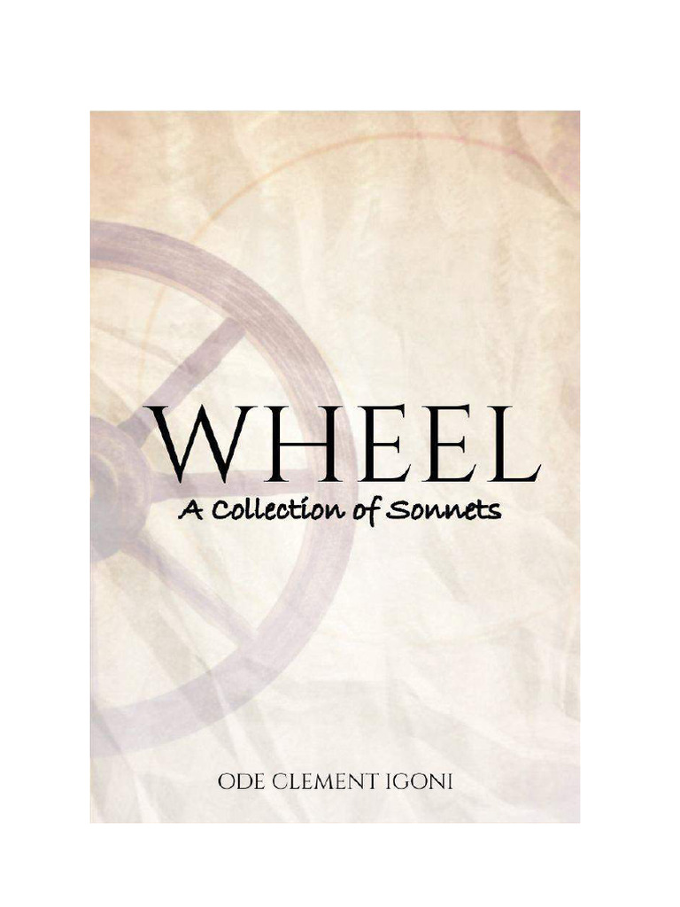 Wheel A Collection of Sonnets Igoni | PDF | Cost Of Living | Sky
