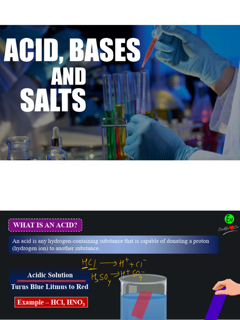 Chapter 2 - Acids, Bases & Saltes | PDF | Sodium Carbonate | Acid