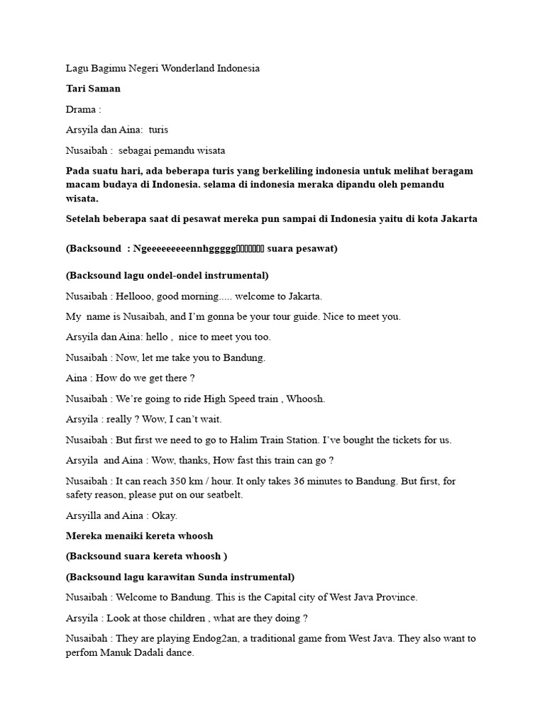 Text drama pentas seni 2024 (1) | PDF | Java | Performing Arts