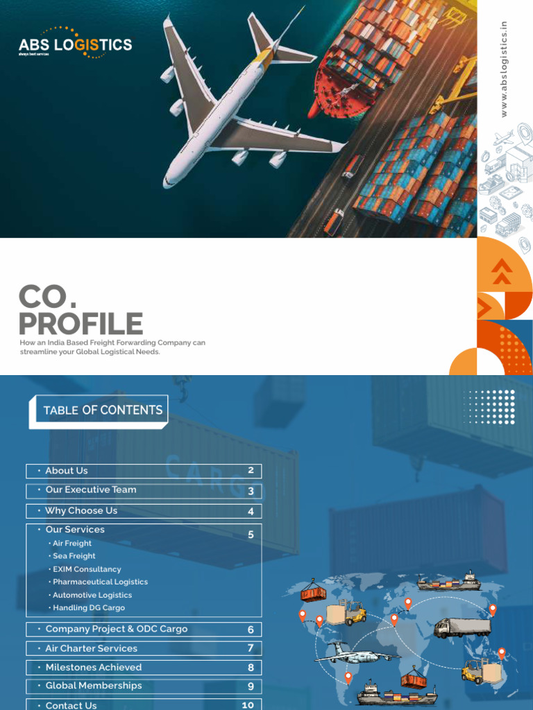 ABS Logistics Profile | PDF | Cargo | Logistics
