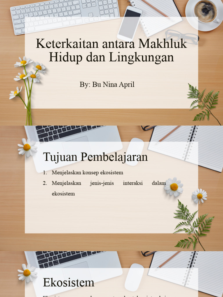 Jenis Interaksi dalam Ekosistem | PDF