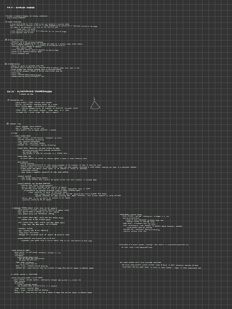 ultrasound physics notes | PDF | Medical Ultrasound