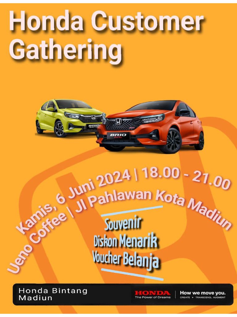 Contoh Poster Showroom Event | PDF