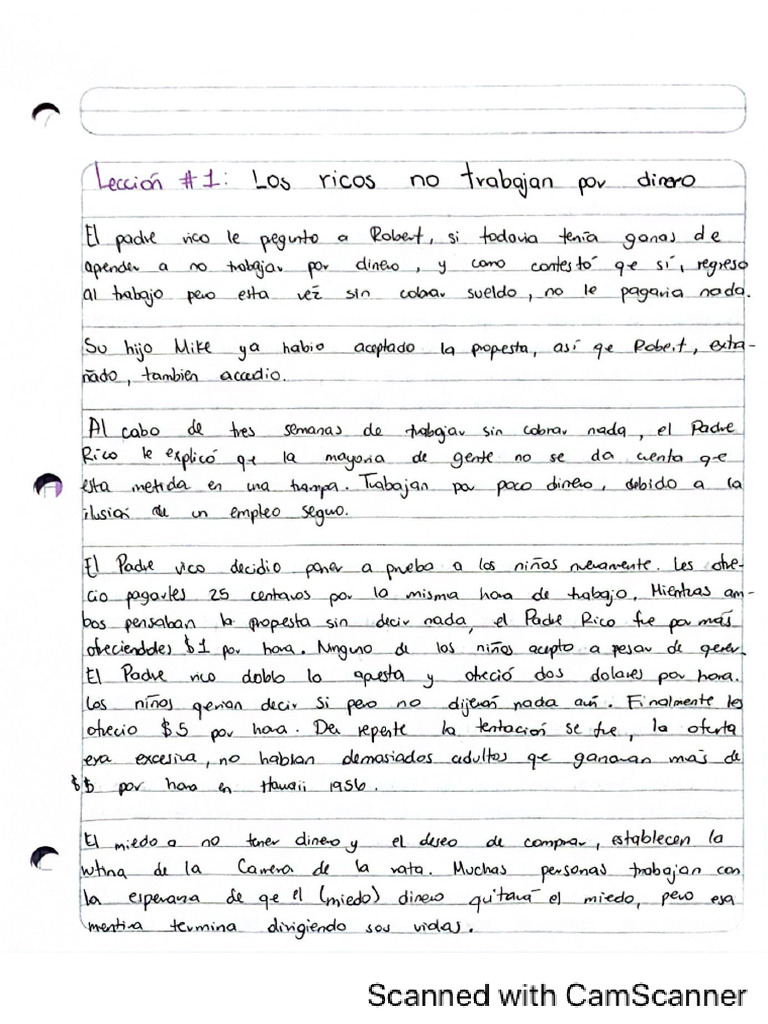 Lección #1 y Lección #2 | PDF