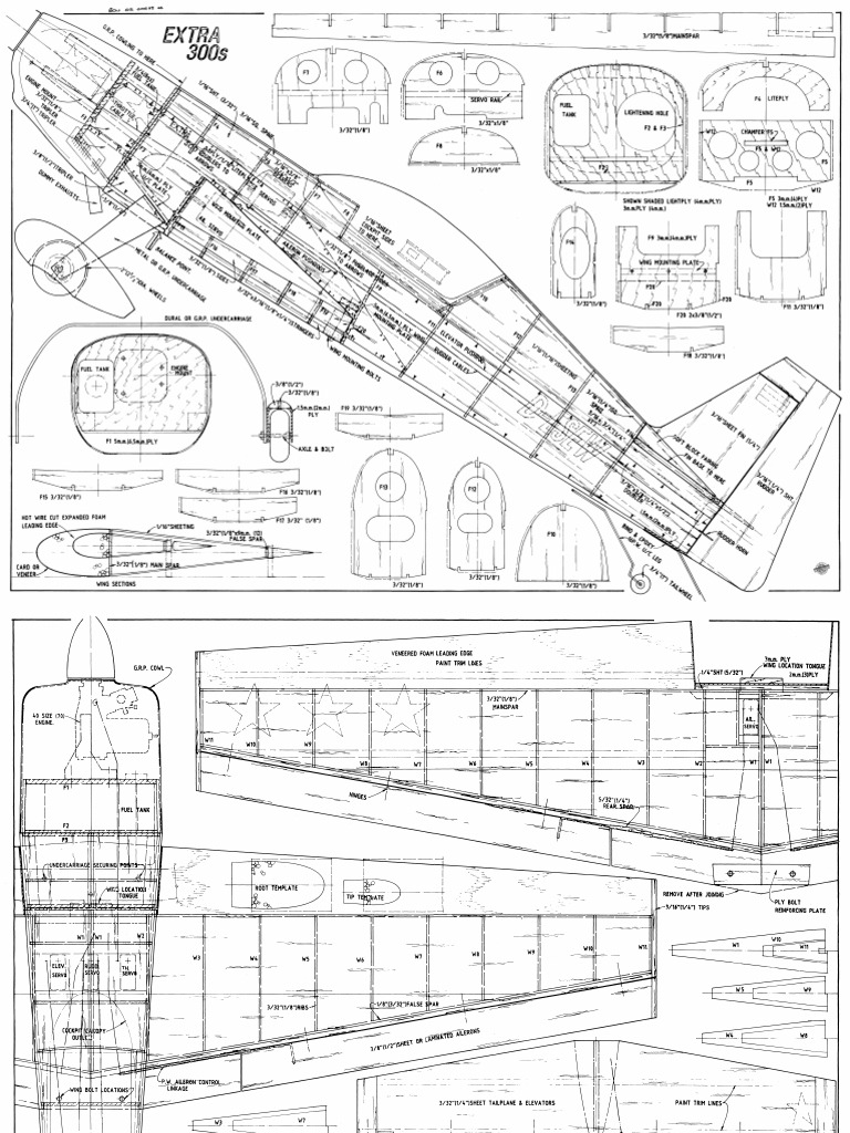 Extra 300s RC Oz7722 | PDF