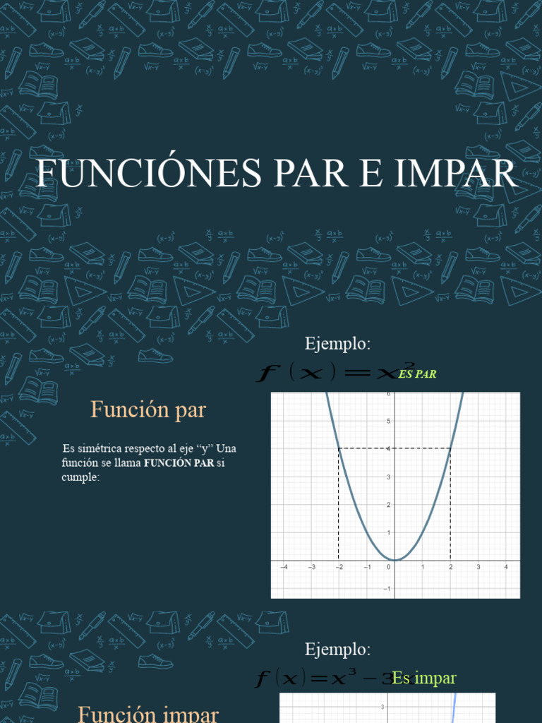 Función Par e Impar | PDF