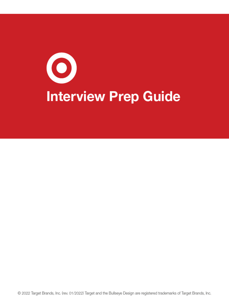 Interview-Prep-Guide_Target | PDF | Experience | Target Corporation