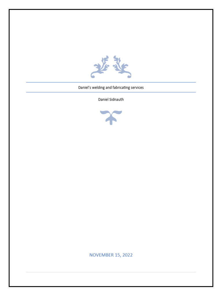 Daniel Elec& BT Business Plan | PDF | Sales | Advertising