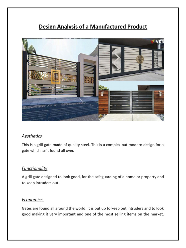 Design Analysis | PDF