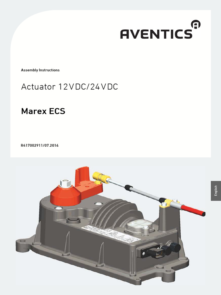 Twin Disc - Marex OSIII - Actuator Installation Instructions | PDF ...