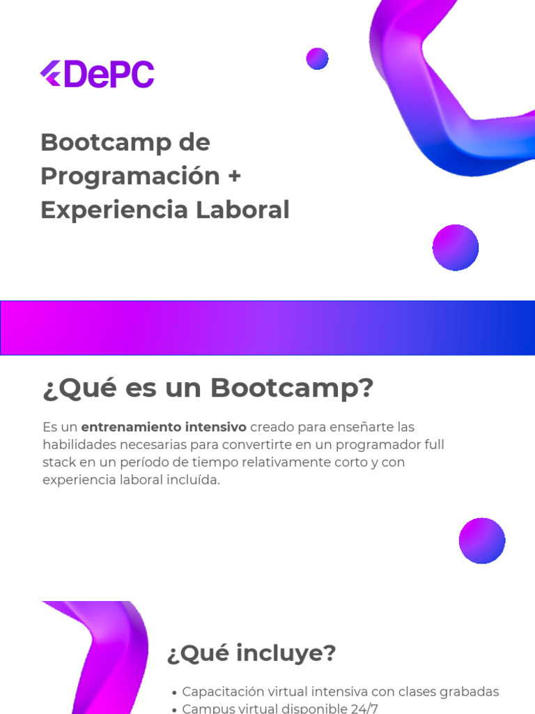 Bootcamp+Programación+Full+Stack | PDF | Bootstrap (marco frontal) | Script Java