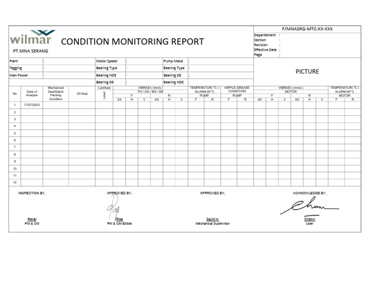 Form CM Report | Download Free PDF | Mechanical Engineering