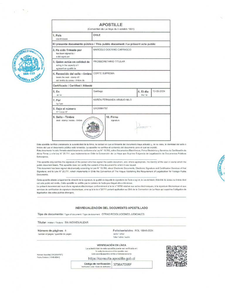APOSTILLA | PDF