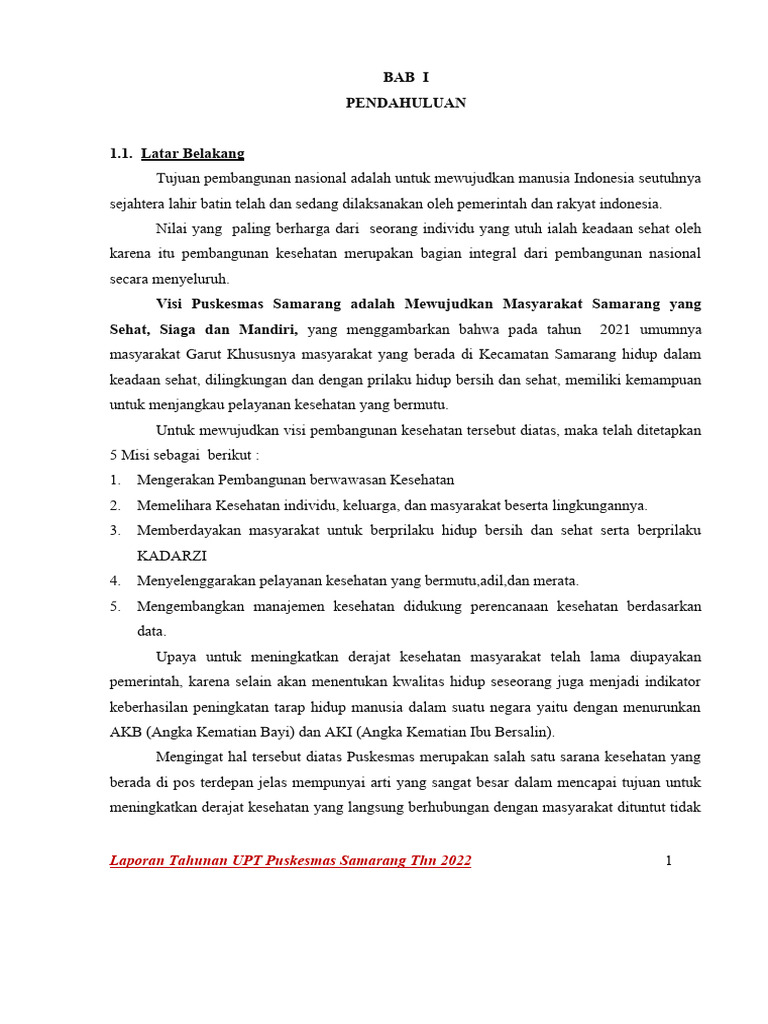 Laporan Tahunan TU 2022 Fix | PDF