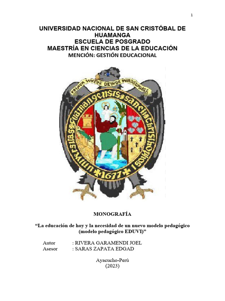 Nuevo Modelo Pedagógico EDUVI en Perú | PDF | Plan de estudios | Enseñando