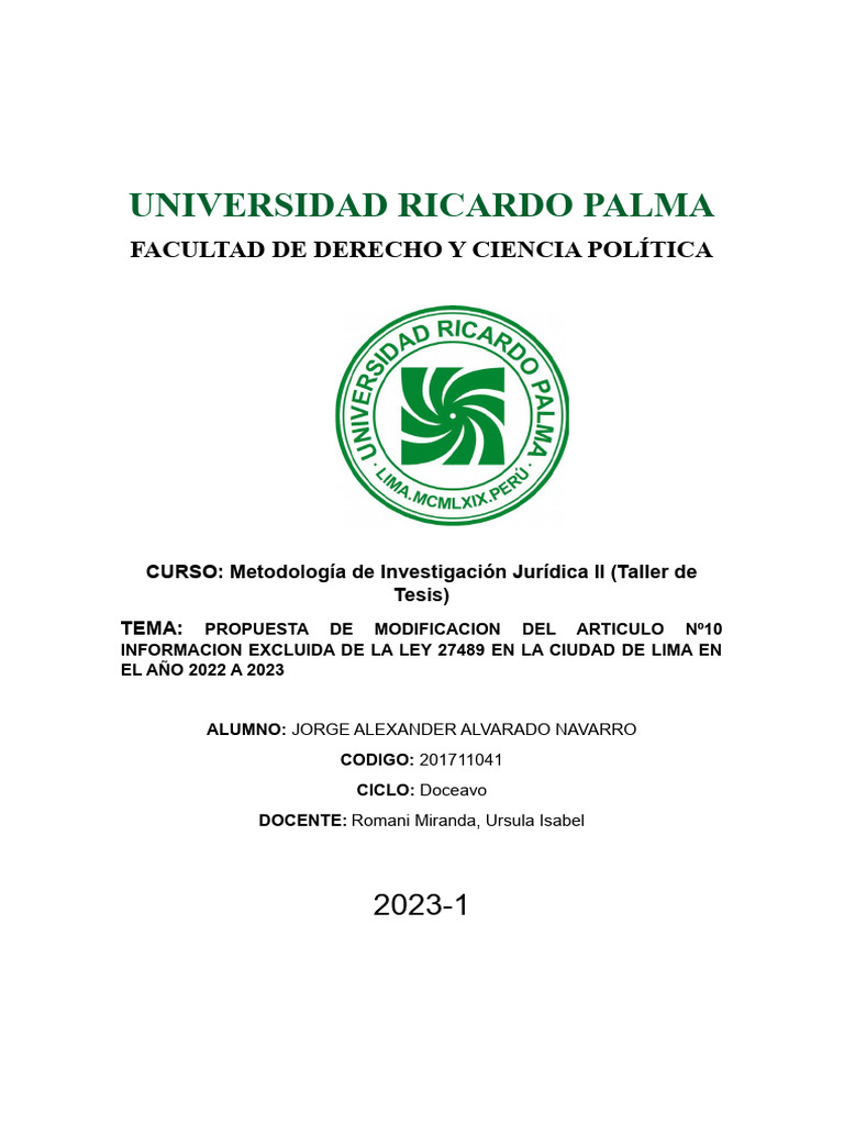 Modificación Artículo 10 Ley 27489 Lima | PDF | Deuda | Bancos