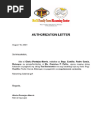 Sample Tagalog Authorization | PDF