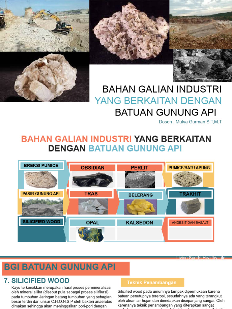 Bgi Berkaitan Dengan Batuan Gunung Api Bagian 2 | PDF