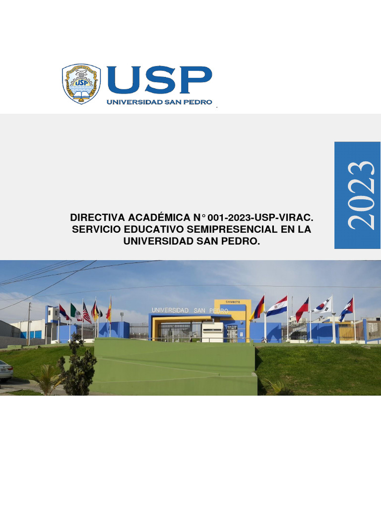 Directiva Nro 001 2023 Mod | PDF | Maestros | Enseñando