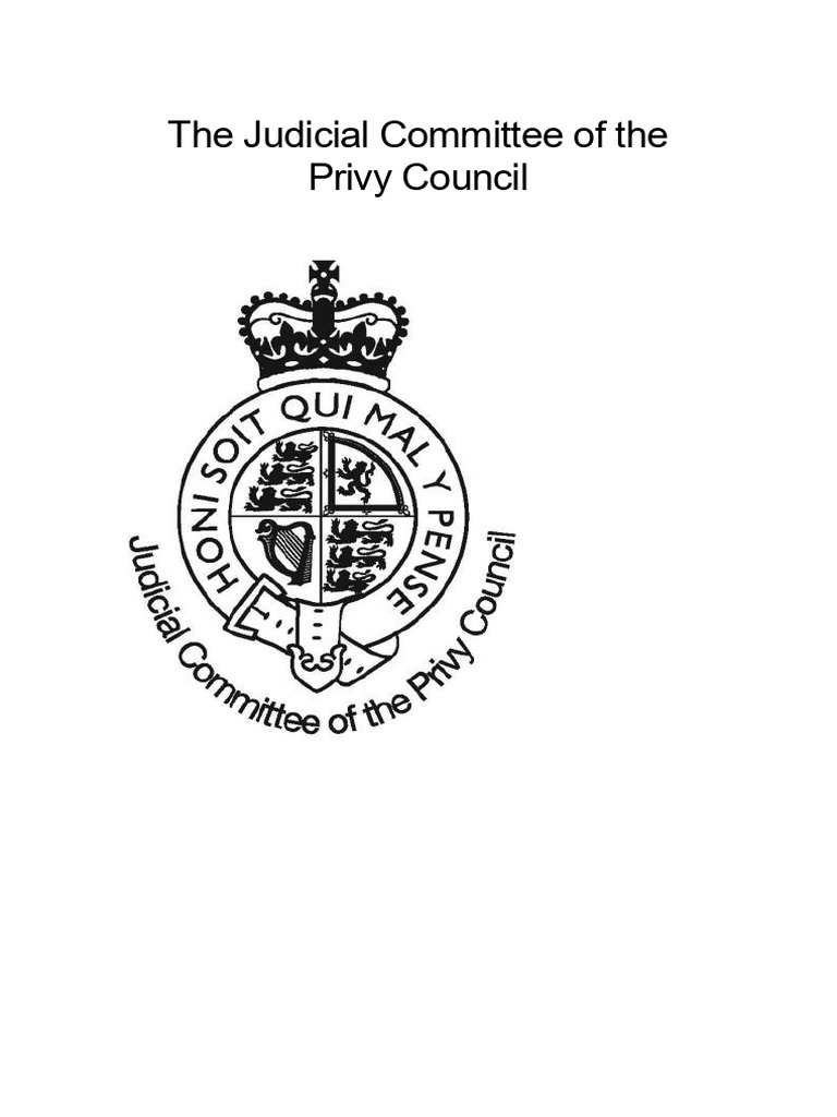 Beginners Guide To The Judicial Committee of The Privy Council | PDF ...