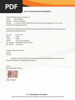 Contoh Surat Penarikan Kendaraan Berupa Motor | PDF