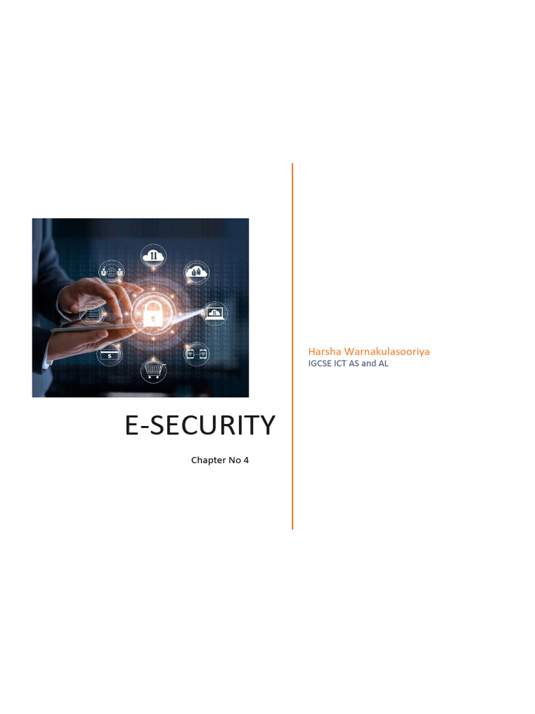 Chapter_5-eSecurity | PDF | Malware | Antivirus Software