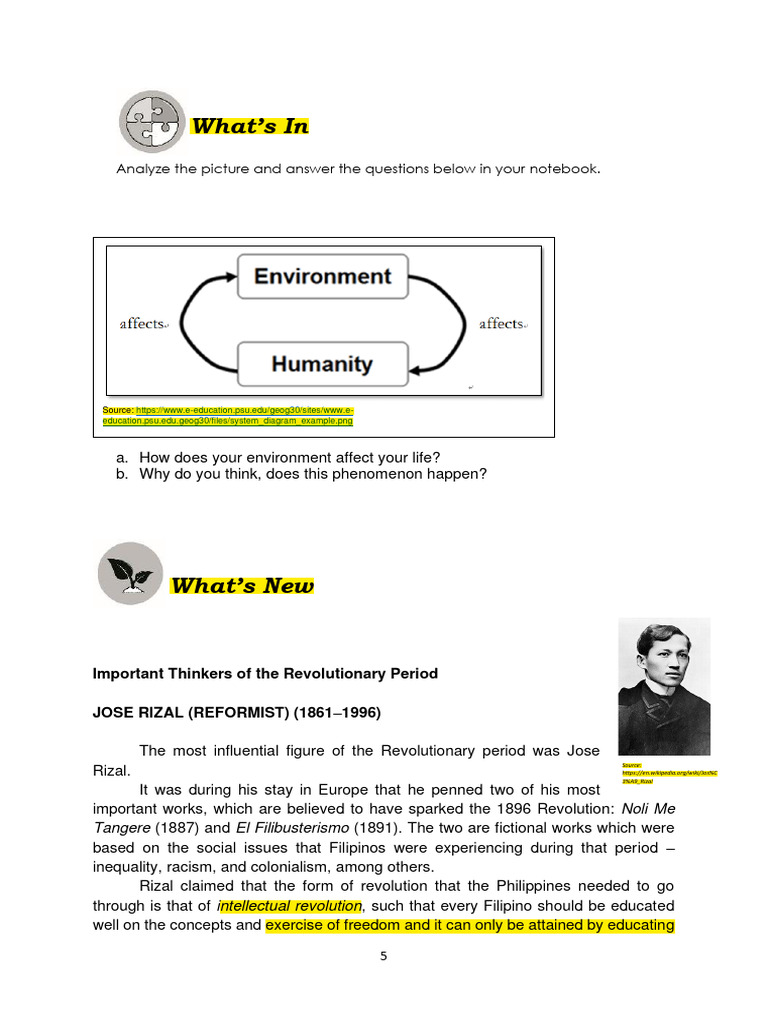 DISS-Module - 5 Q2-Pages Filipino Social Thinkers | PDF | Social ...