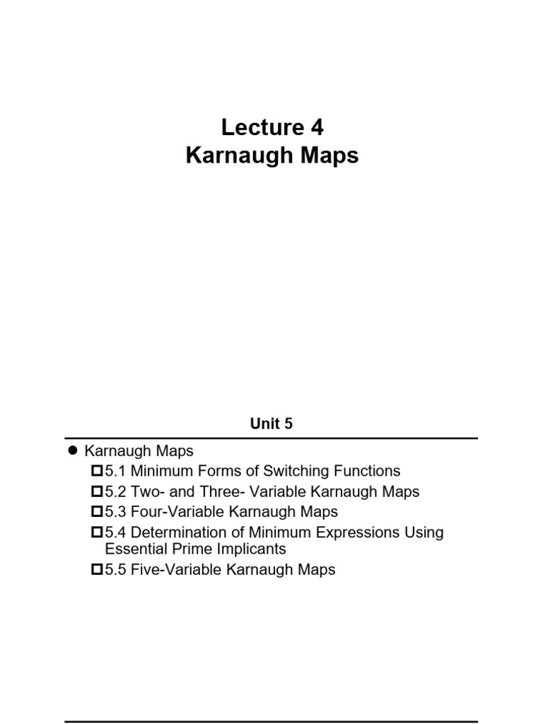 Lecture4 DLC | Download Free PDF | Mathematical Logic | Boolean Algebra