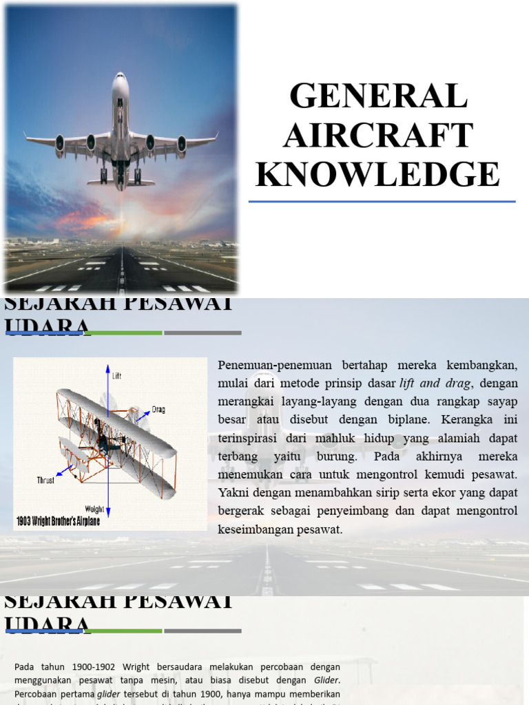 Bab Iv General Aircraft Knowledge | PDF | Bisnis | Teknologi & Rekayasa