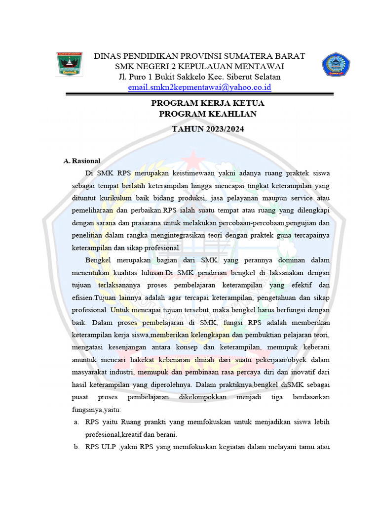 Sop Ruang RPS Ulp | PDF