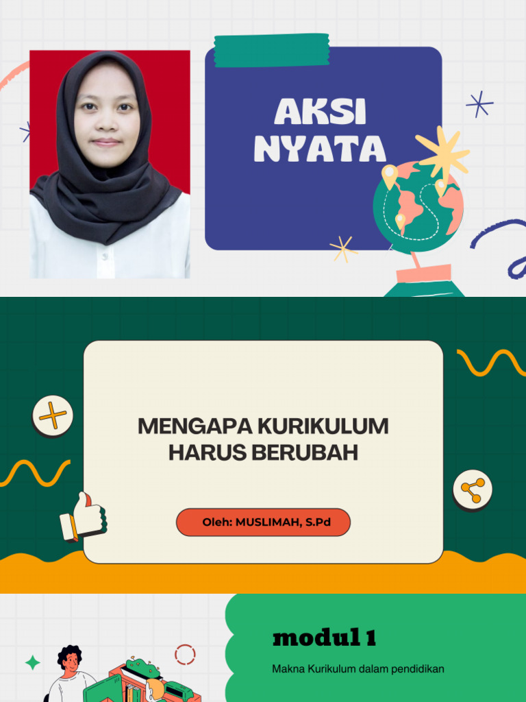 Putih Biru Ilustrasi Lucu Presentasi Visi Misi Instansi 3 | PDF