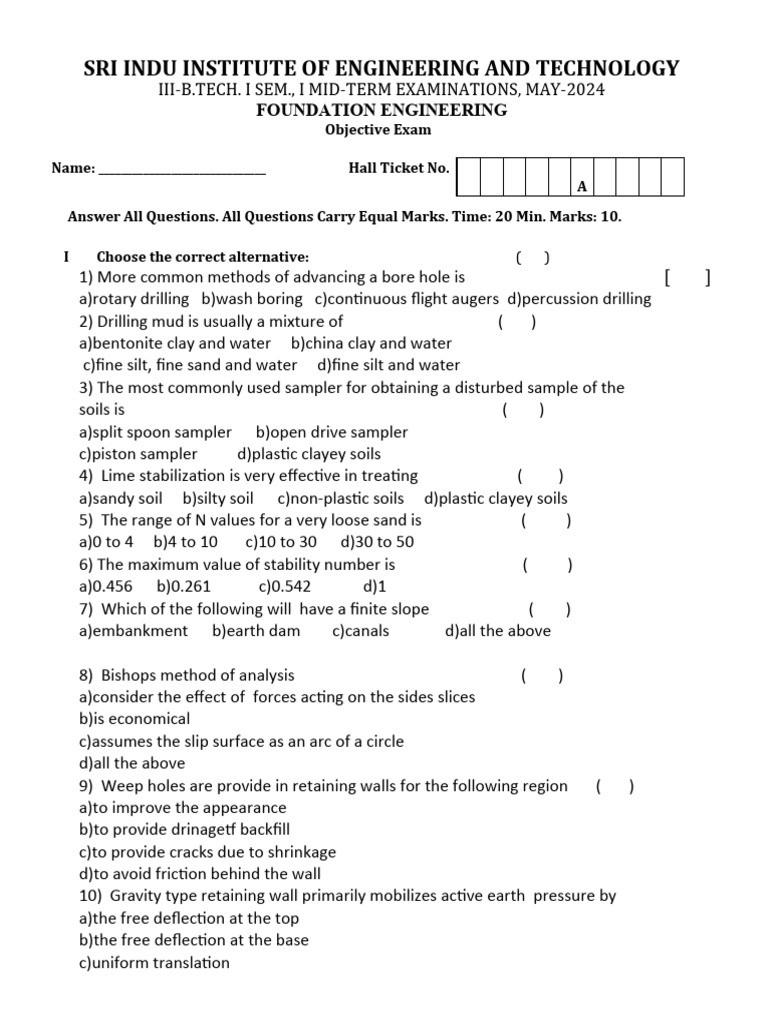 2nd Soil Bit Paper Fom | PDF | Mechanical Engineering | Applied And Interdisciplinary Physics