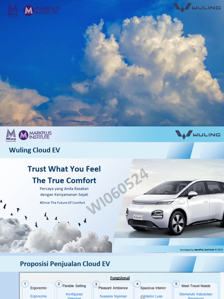 Spesifikasi dan Keunggulan Wuling Cloud EV | PDF