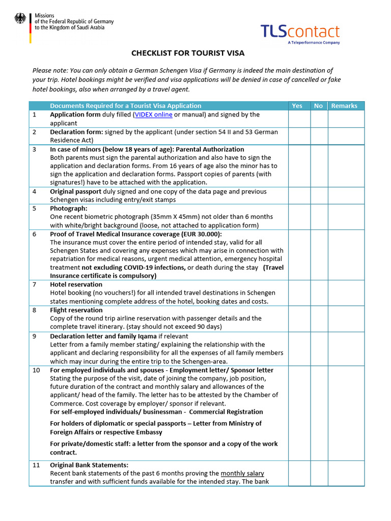 Visa Type Document Tourism 3 | PDF | Travel Visa | Passport