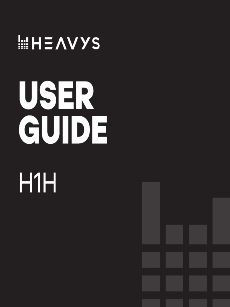 Heavys H1H Headphones User Guide | PDF