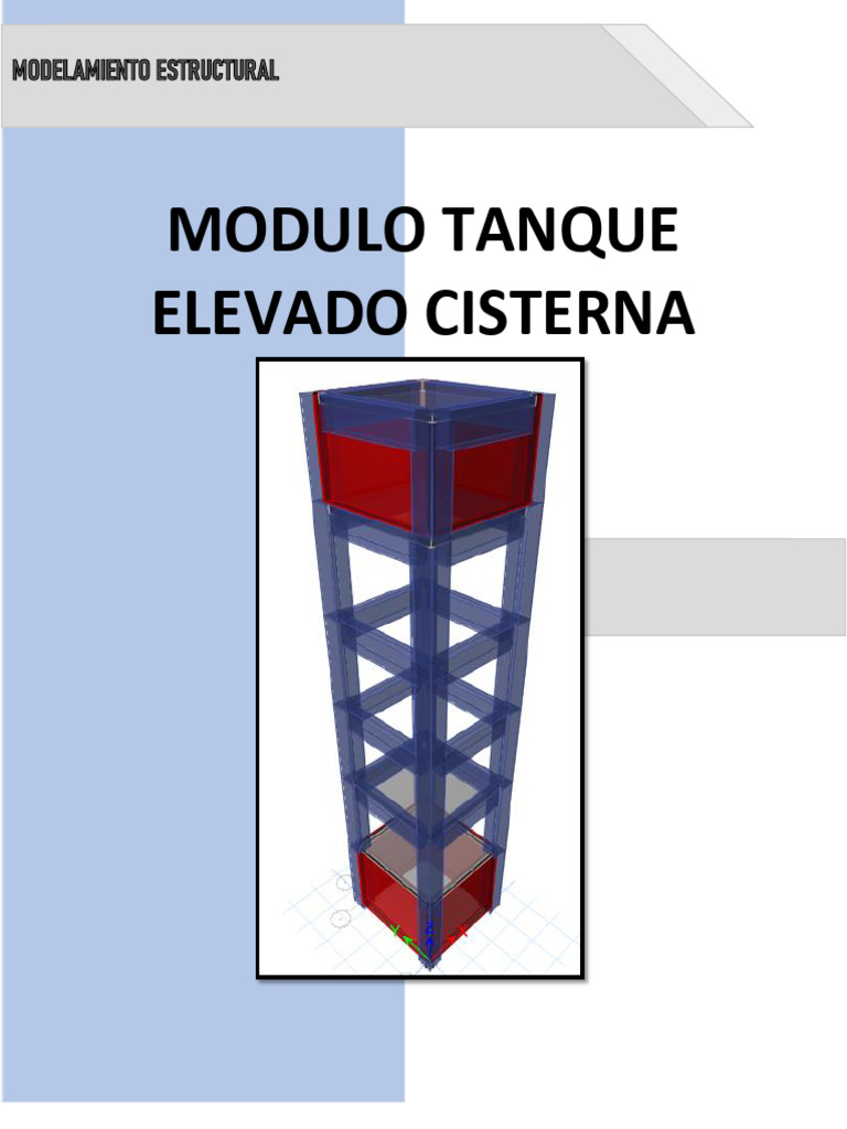 Tanque Elevado | PDF | Viga (Estructura) | Fundación (Ingeniería)